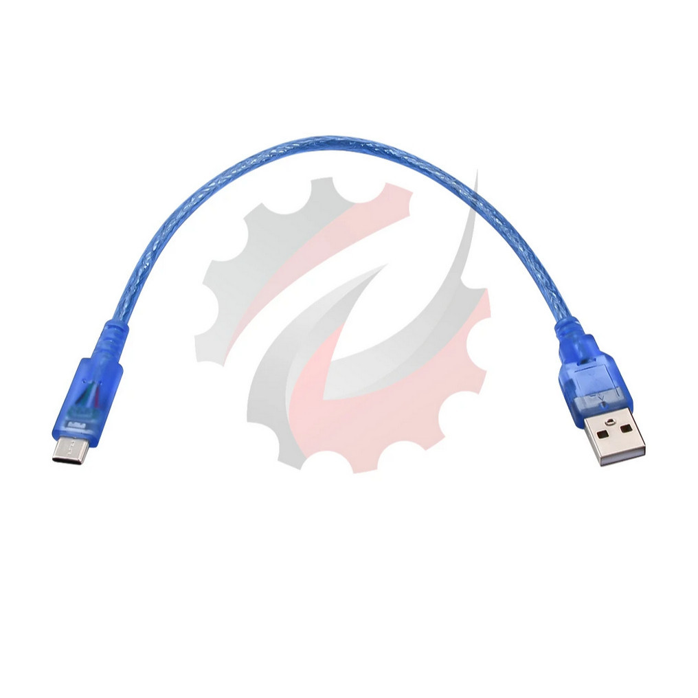(Ready Stock) 30 CM USB Cable Micro Mini Type B for Nano Mega Leonardo ...