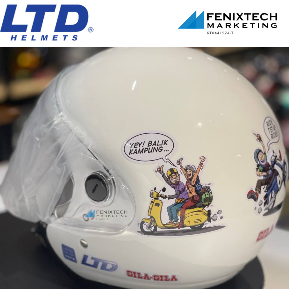 LTD X GILA-GILA Helmet (45 YEARS ANNIVERSARY) LIMITED EDITION | Shopee ...