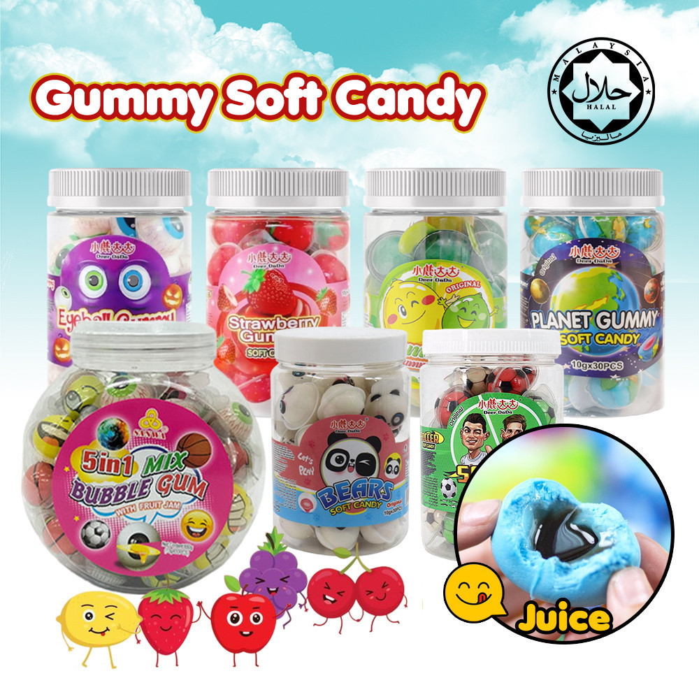 EYEBALL SOFT CANDY KHY (30PC/BOTTLE) Viral Gummy Candy Harga Borong ...