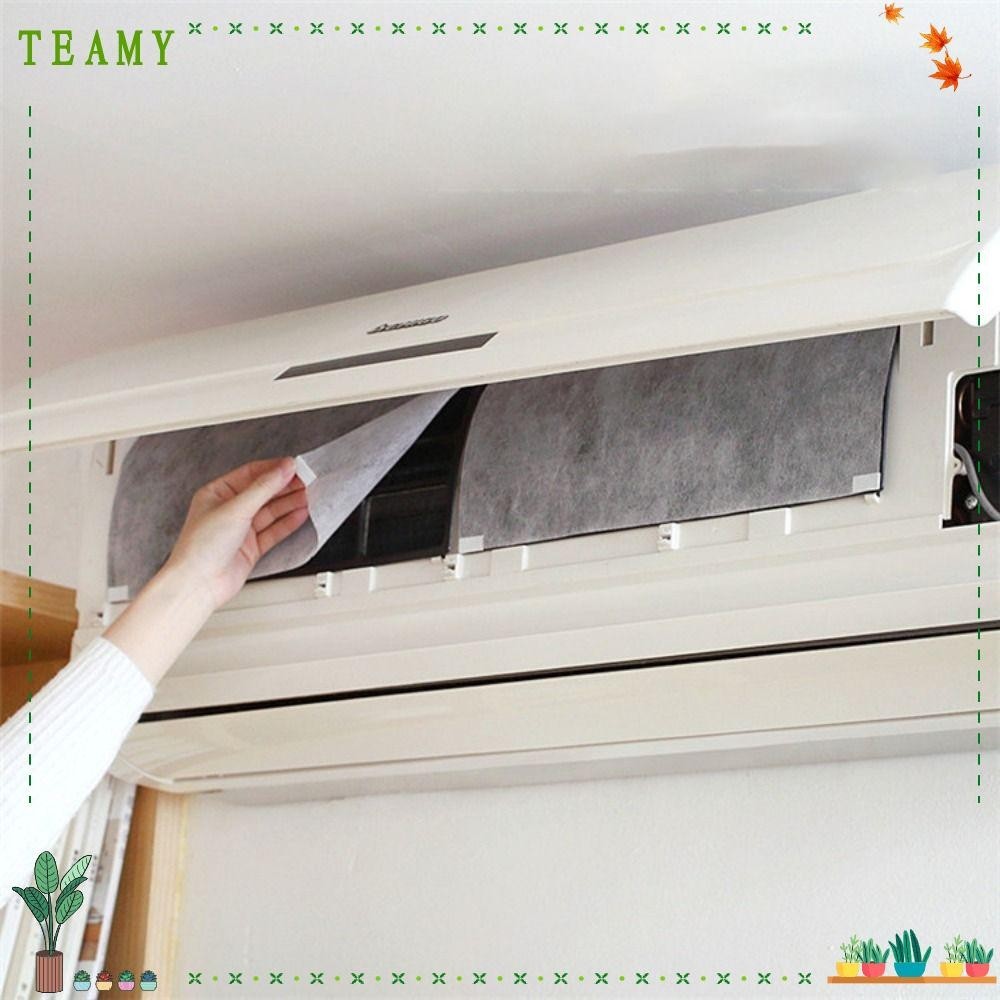 TEAMY Dustproof Paper, Self-Adhering Scalable Air Conditioning Filter ...