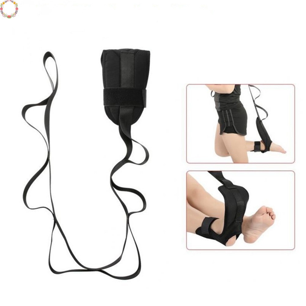 [HME] Yoga Ligament Stretching Belt Foot Drop Strap Leg Training Foot ...