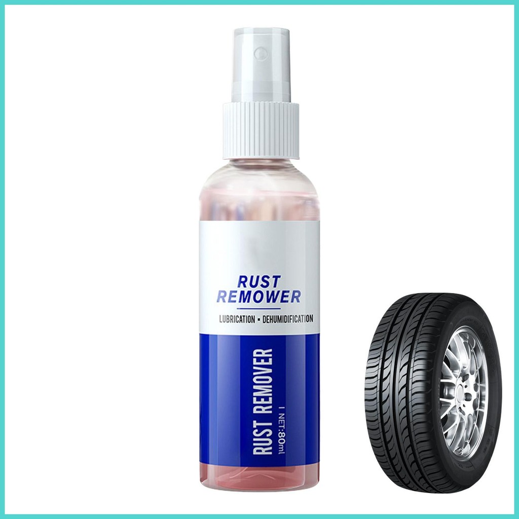 Rust Remover Multi-purpose Iron Cleaner Remover for Car Detailing 80ml ...