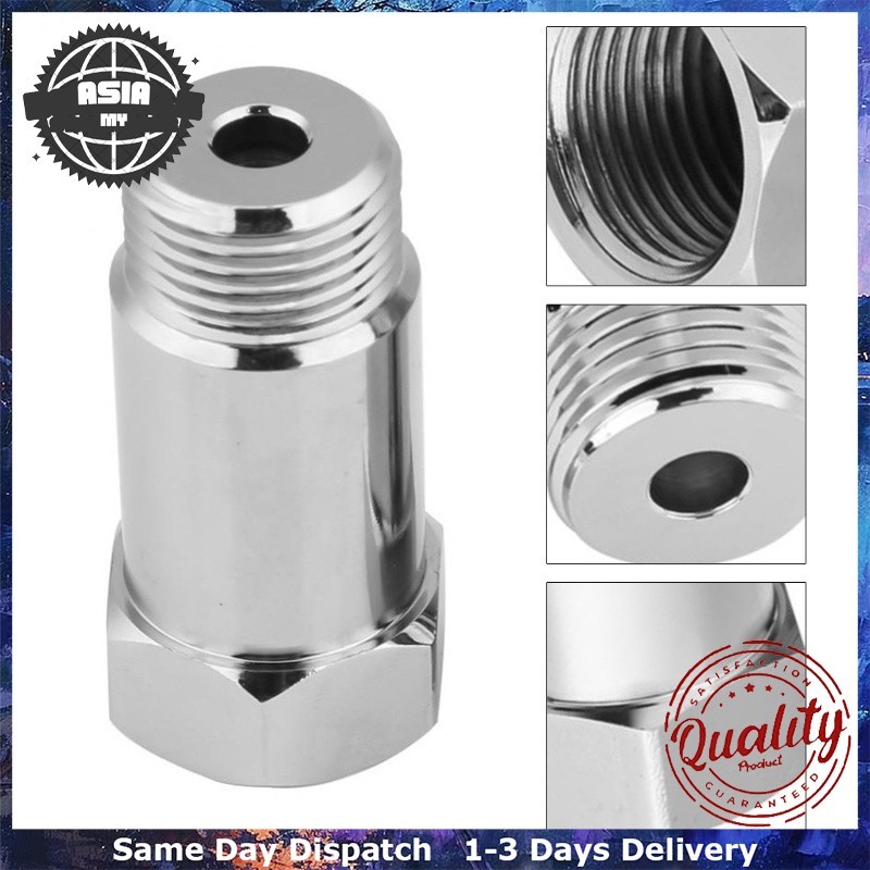 Car Sensor Extender Spacer Bung Extension Adapter Test Pipe 45mm Oxygen ...