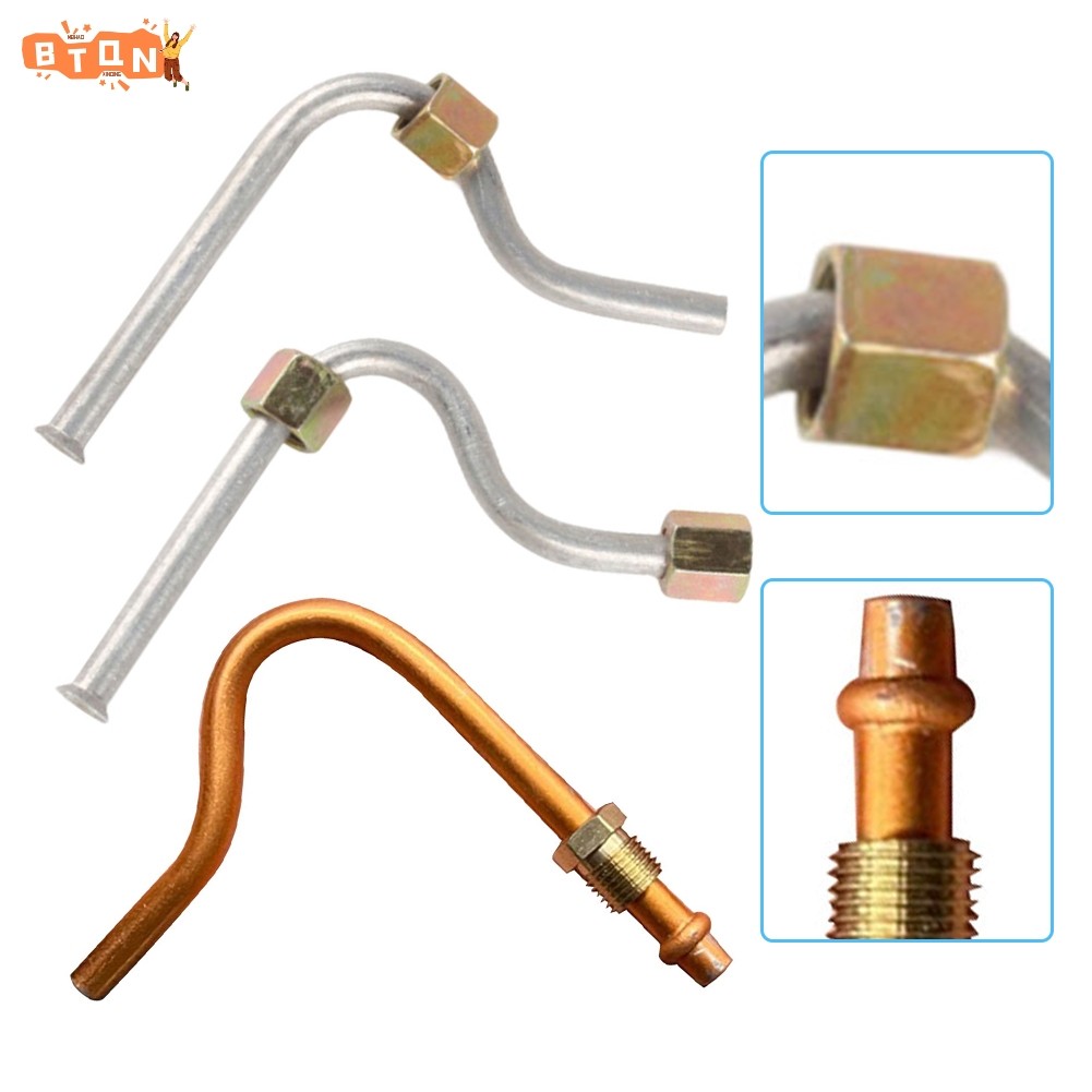 [BTQN] 1pc 7 shaped small Aluminum Air Compressor Exhaust Tube ...