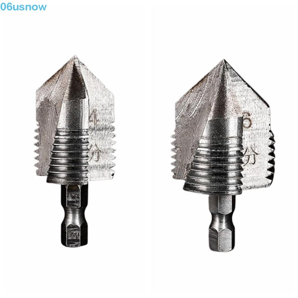 USNOW Pipe Reaming Drill Bits, Hole Opening Thread Water Pipe Fitting ...
