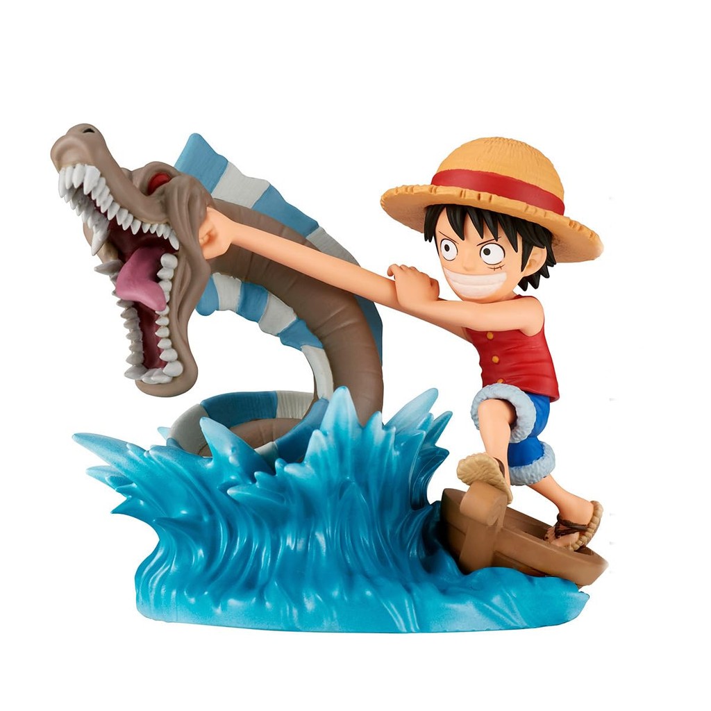 Banpresto One Piece World Collectible Figure Log Stories Monkey D Luffy ...