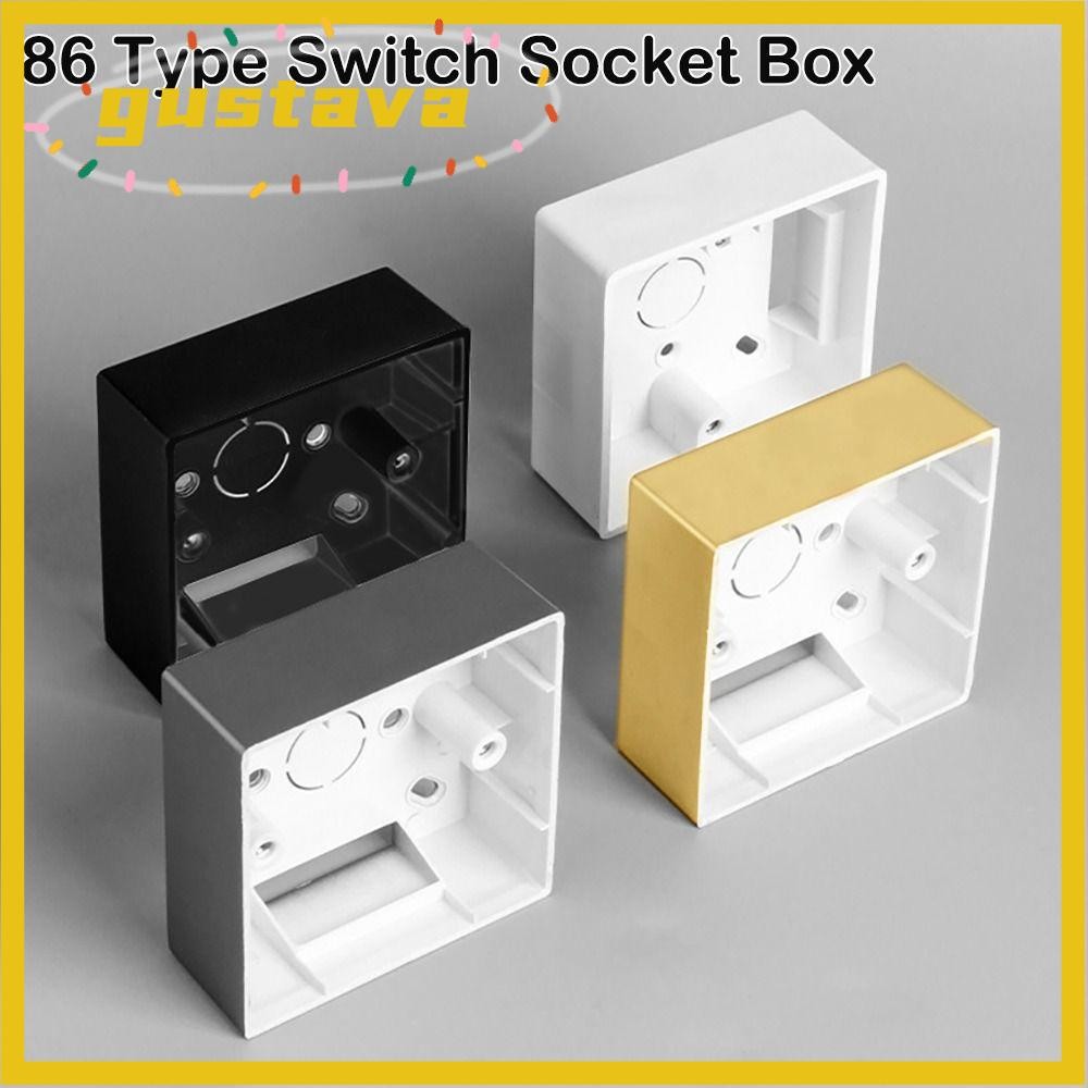 GUSTAVA External Mounting Box On-Wall Mount Wiring Organize Home ...
