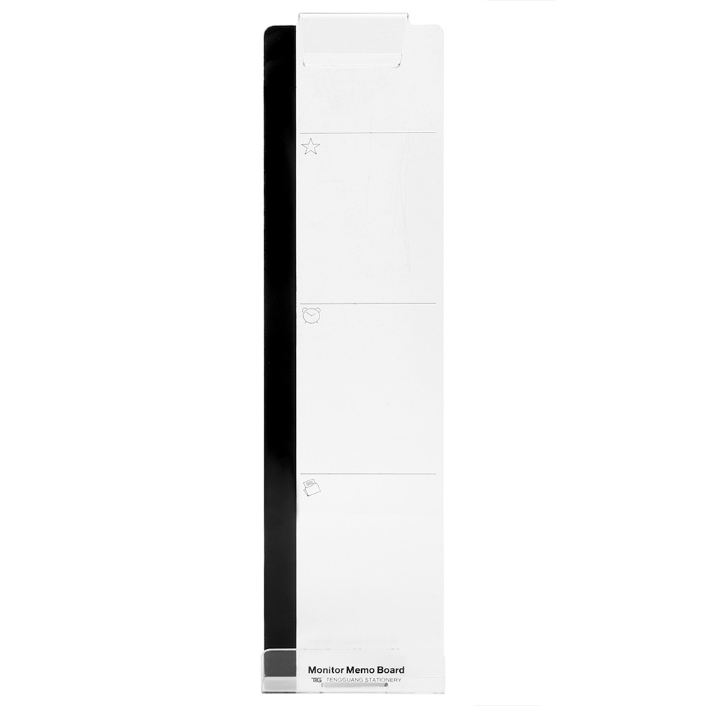 Computer Screen Monitor Memo Board Acrylic Message Memo Boards Sticky ...