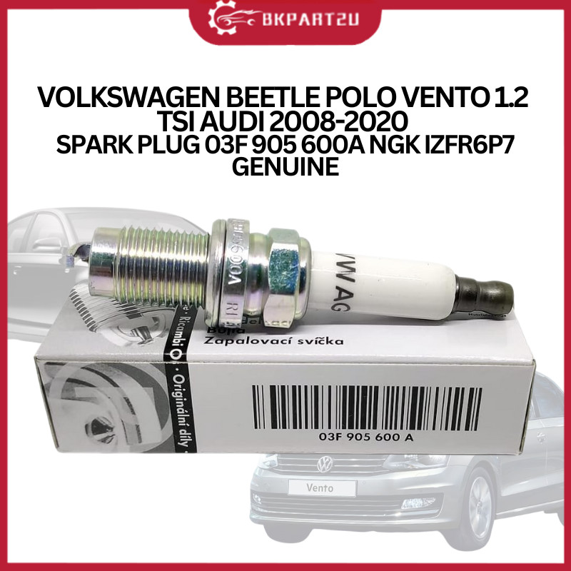 VOLKSWAGEN BEETLE POLO VENTO 1.2 TSI AUDI 2008-2020 SPARK PLUG 03F 905 ...