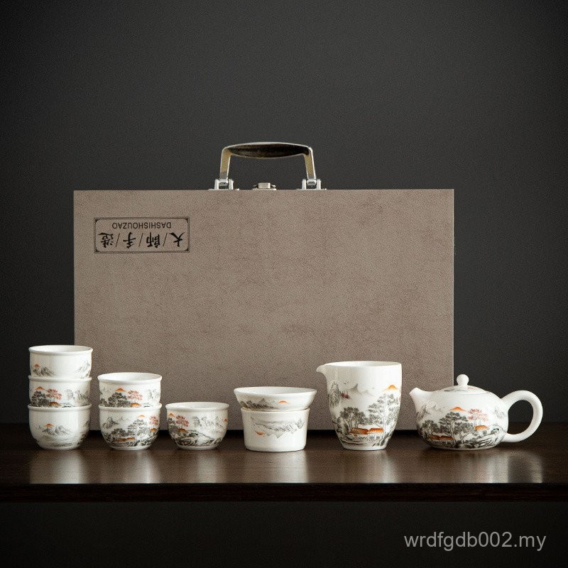 Shopee Shopee Official Japanese Tea Set Dehua White Porcelain Kung Fu ...