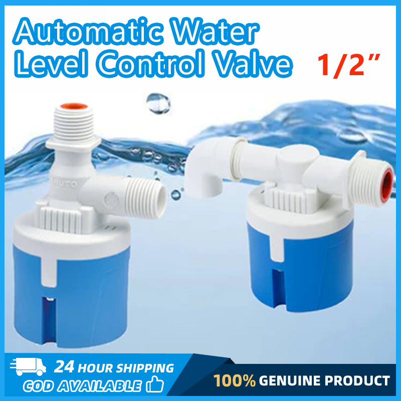 Automatic Water Level Control Valve 1/2" - Toilet Float Valve & Water ...