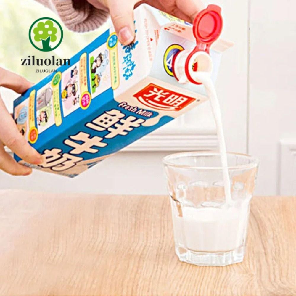 ZILUOLAN 2Pcs Boxed Milk Sealing Lid, Anti Spillage Fresh Keeping Box ...