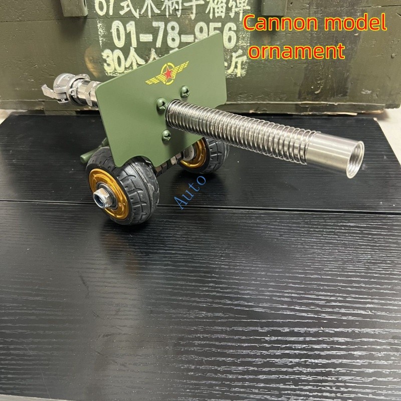 DIY Cannon Model Ornament Italian Cannon Model Rebound Launch Handmade ...