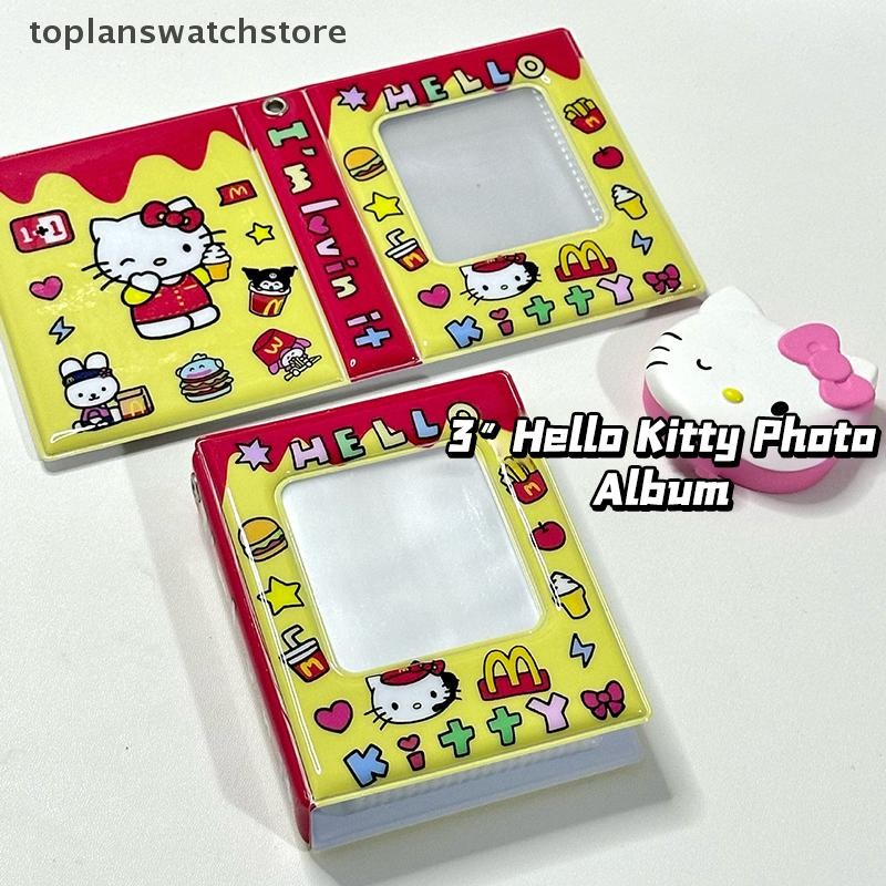 toplan Kawaii Hello Kitty Card Book Photo Album Sanrio KT Cat 3-Inch ...