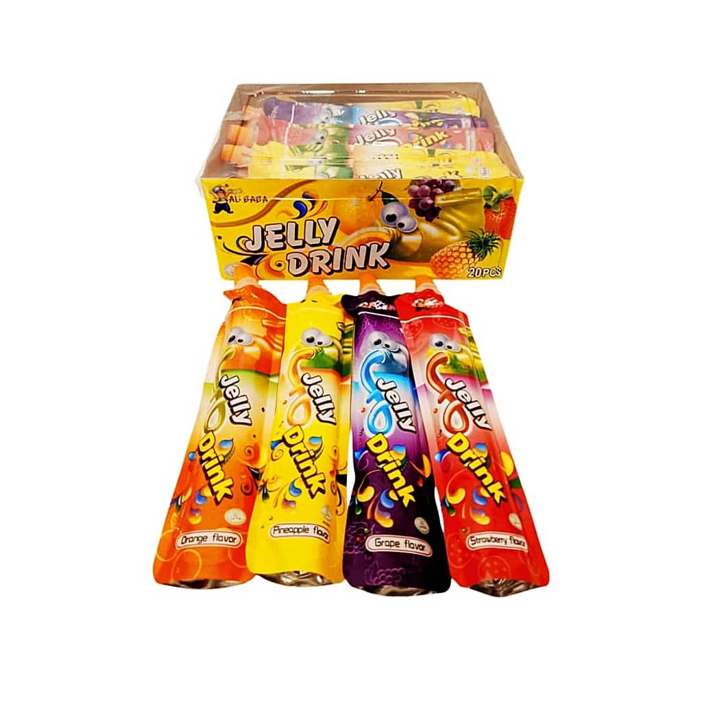 20pcs (ALIBABA) Jelly Drink Mix Fruit HALAL | Shopee Malaysia