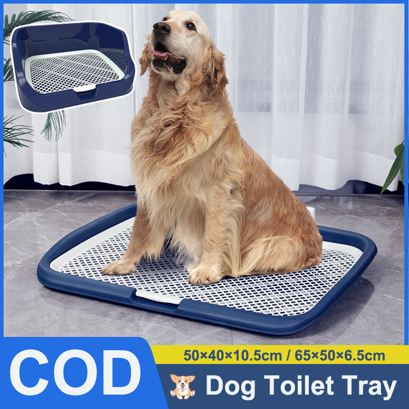 Large Pet Dog Toilet with Colum Dog Pee Fence Training Toilet Puppy ...