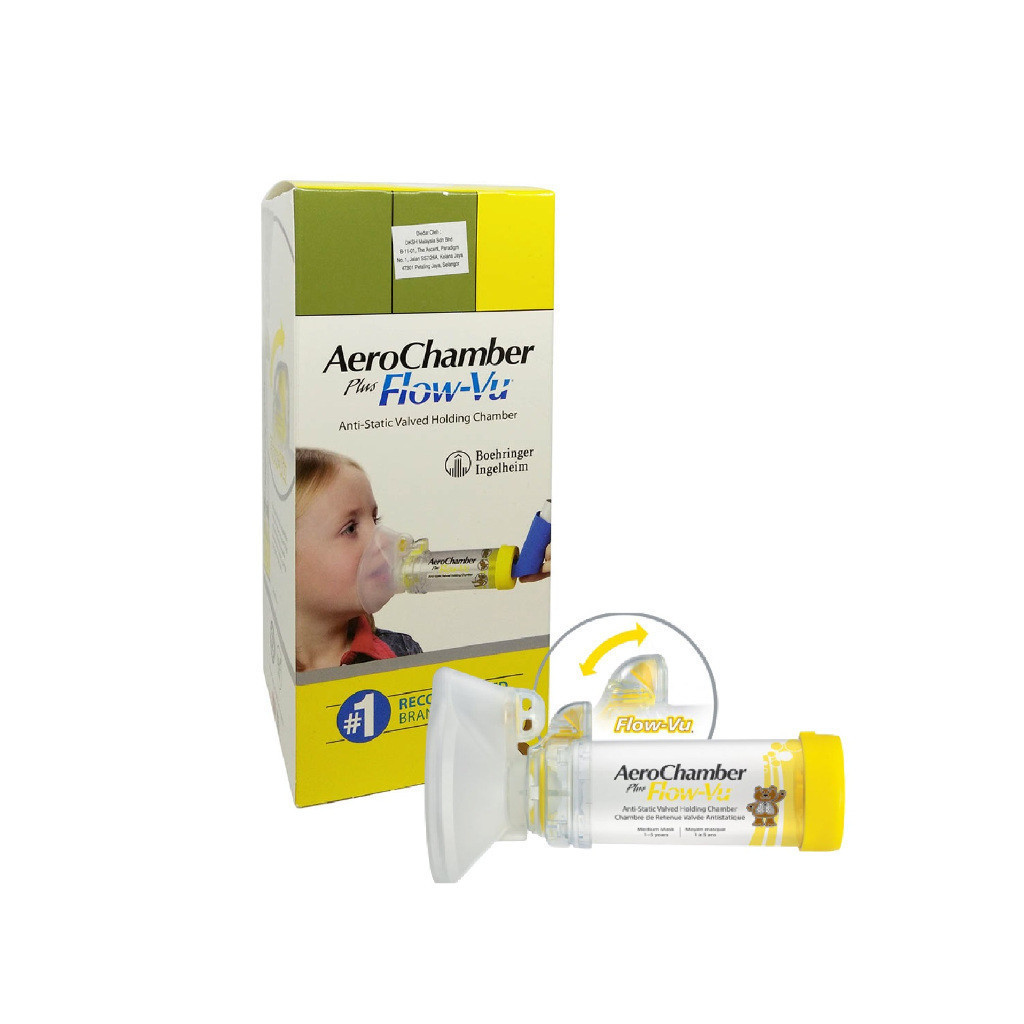 AeroChamber Plus Flow-Vu (Mask for child 1-5 years old) | Shopee Malaysia