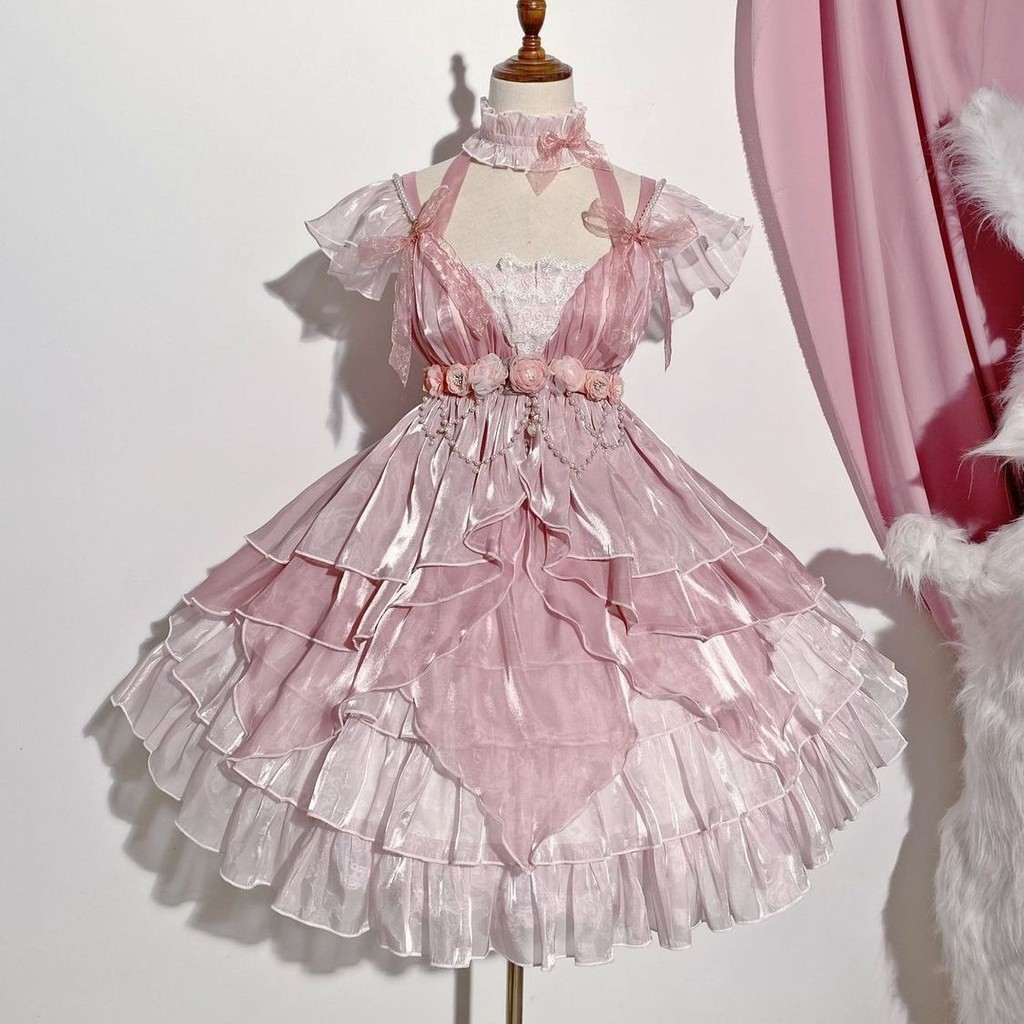 ((Little Flower Fairy Little Flower Wedding Lolita Dress Gorgeous ...
