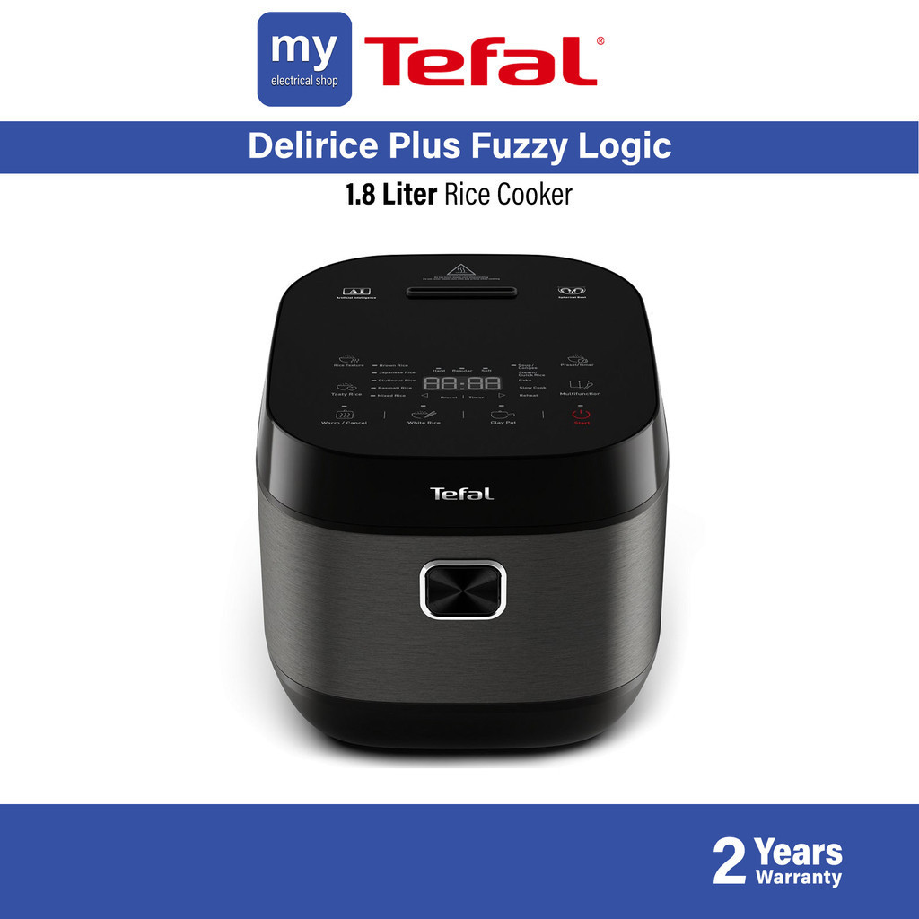 Tefal Delirice Plus Fuzzy Logic 1.8 Liter Rice Cooker RK776B | Shopee Malaysia