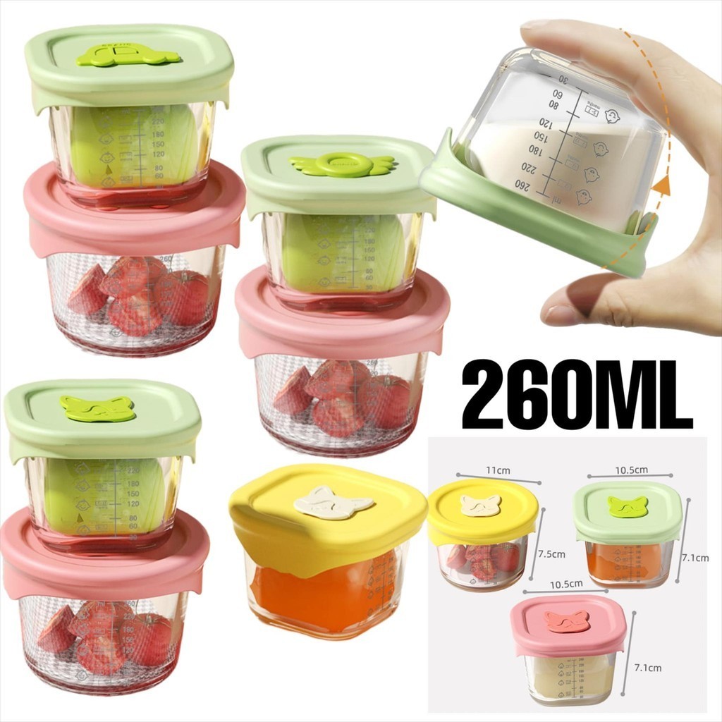 Jm0132 Baby Food Container 260ml Baby Food Container MPASI Porridge ...