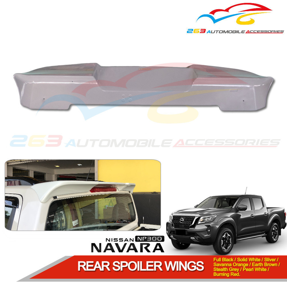 NISSAN NAVARA NP300 PRO 4X 2016-2023 REAR SPOILER WINGS 'ABS' | Shopee ...