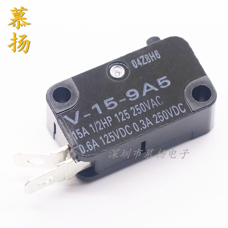 Original Imported Omron V-15-9A5 Micro-Action Stroke Limit Switch Pin Button 2 Pins | Shopee ...