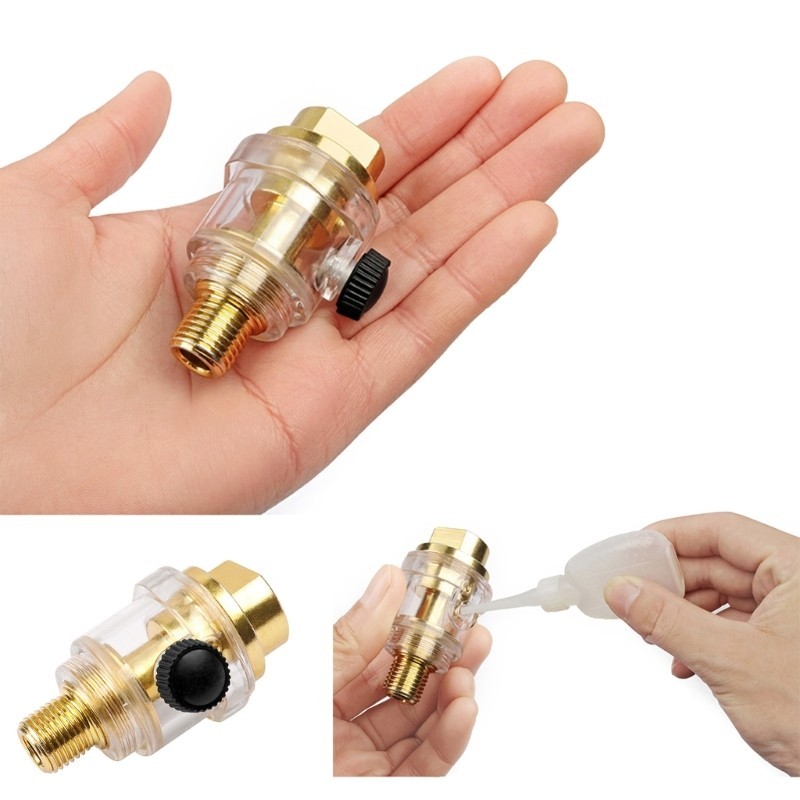 ESP 1 3pcs Air Line Lubricator Mini In-lines Air Tool Oiler 1 4inch ...