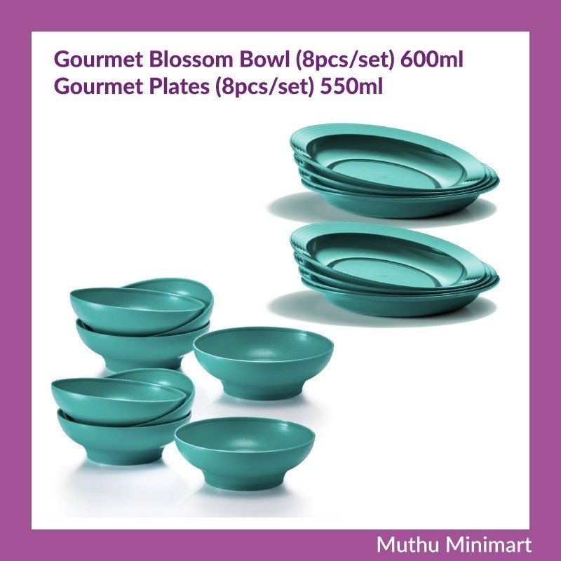Original Tupperware | Gourmet Plates Gourmet Blossom Bowl kitchen ...