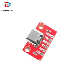 USB Type C Connector Board DIY 3.1 Serial Basic Breakout Female ...