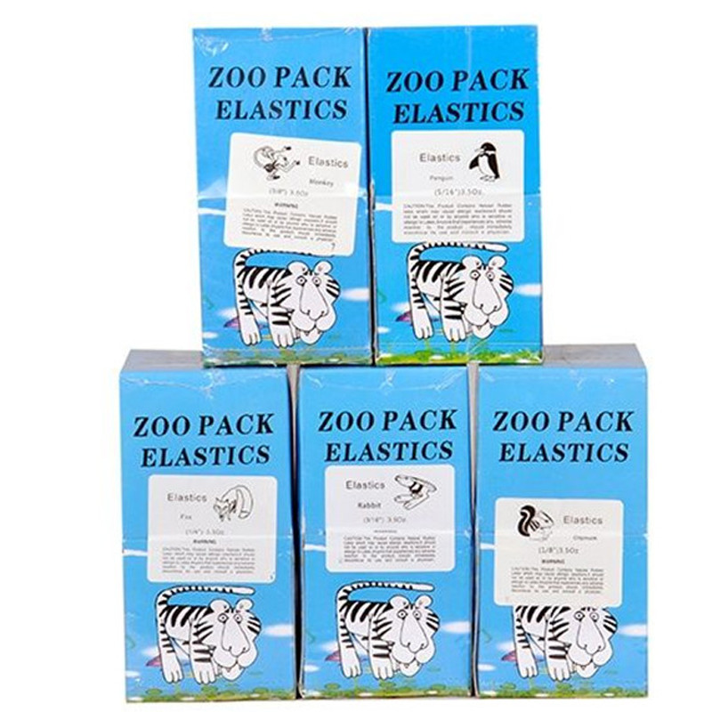 5000pcs/box ZOO Pack Dental Rubber Bands Latex Orthodontic Elastics ...