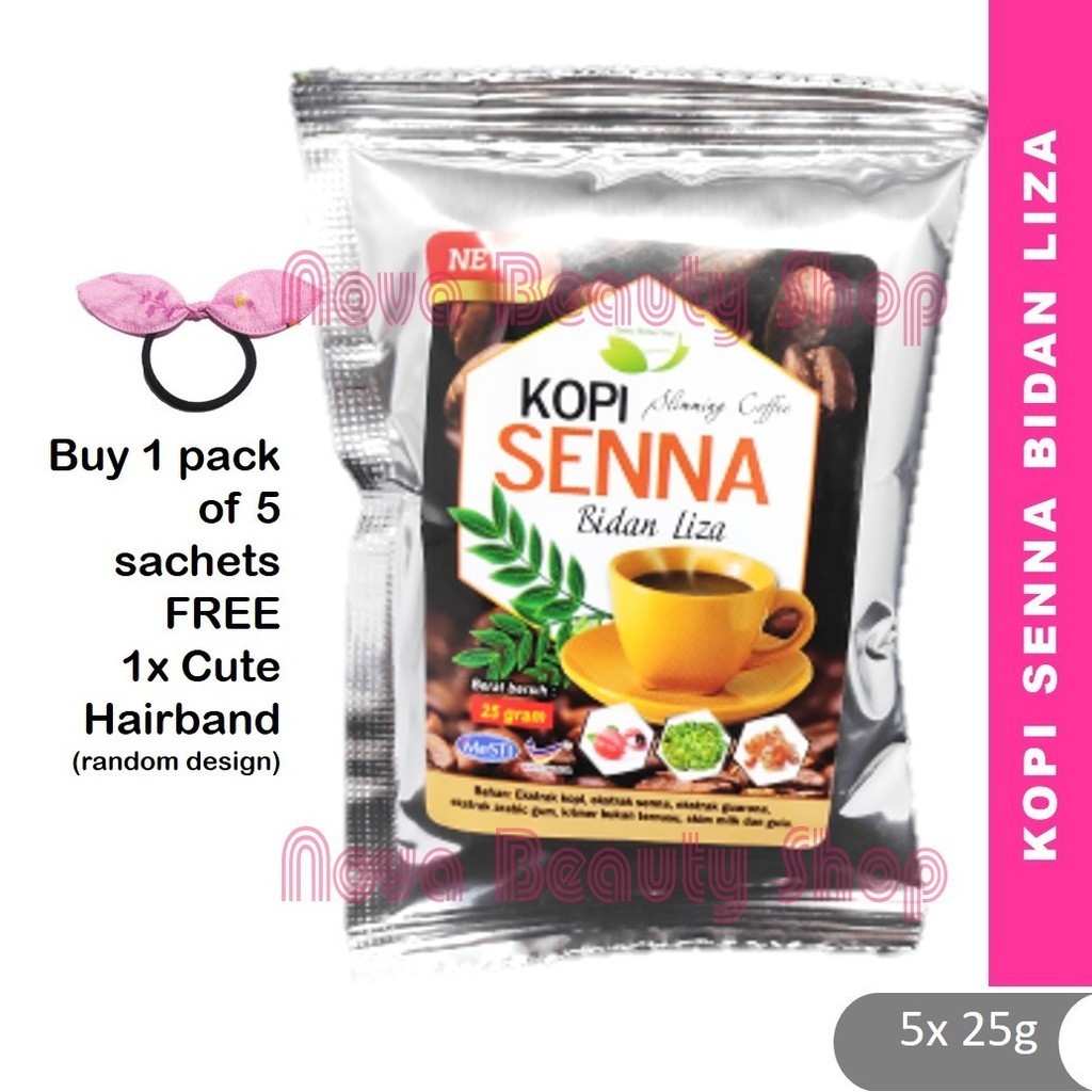 💗 Kopi Senna 💗 5 sachets kopi buang lemak langsing ramping senna coffee ...