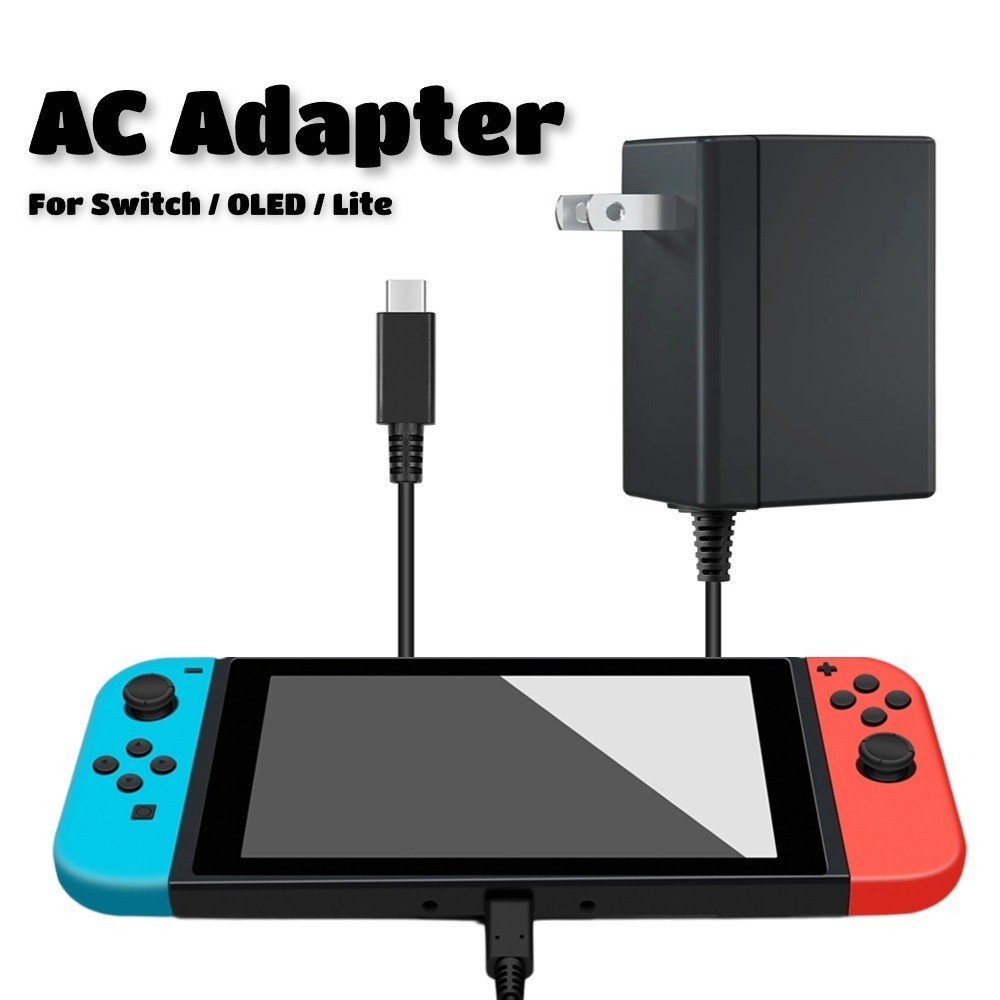 Switch AC Adapter 39W Fast Charging for Nintendo Switch V1 / V2 / OLED ...
