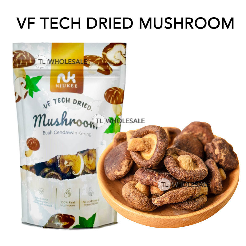 【𝙏𝙇】New Gift Pack💝 70G 🔥VF Tech Shitake Mushroom Chips Vegetable Chip香菇蔬果干Snek Cendawan Kering ...