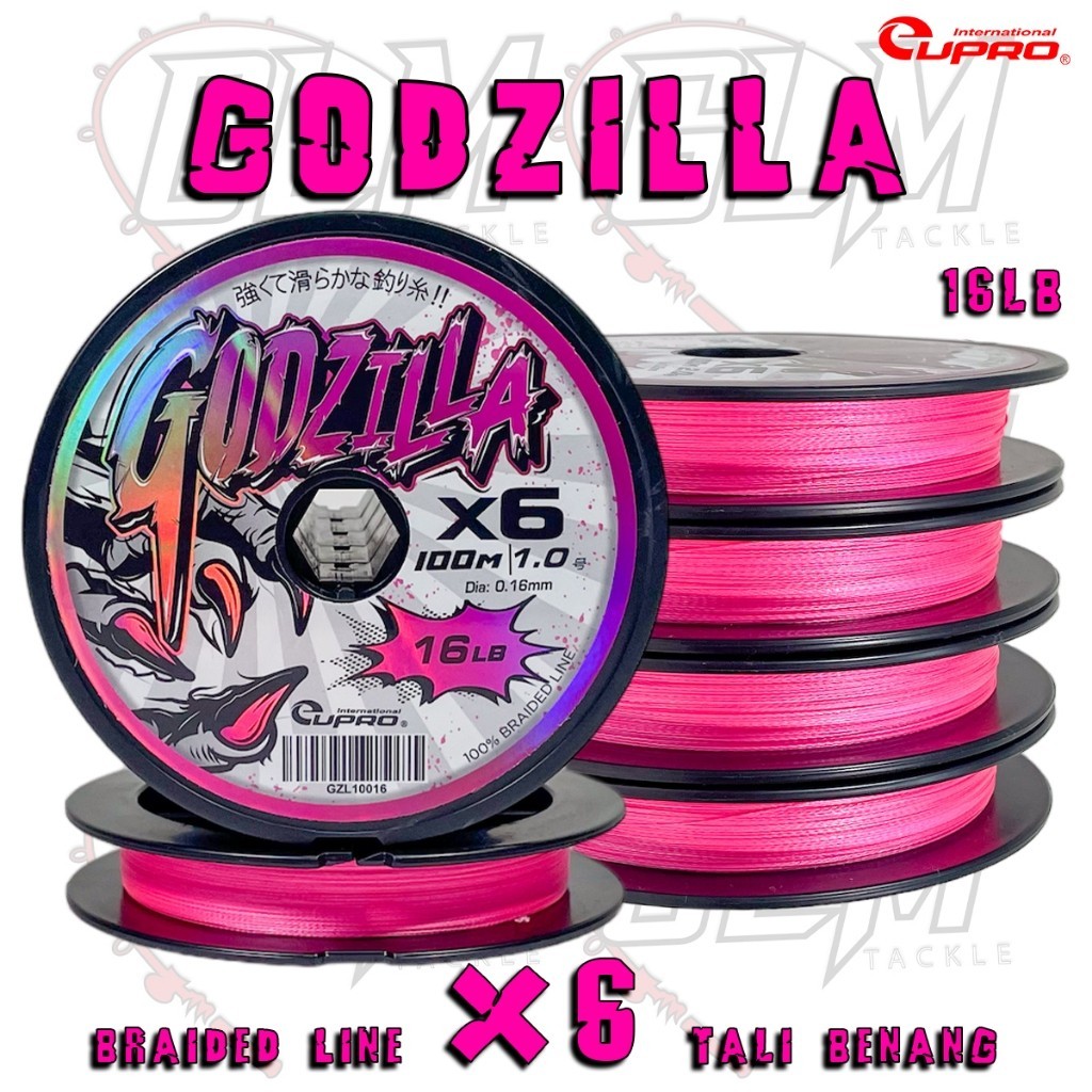 EUPRO GODZILLA BRAIDED LINE X6 100M FISHING LINES | Shopee Malaysia