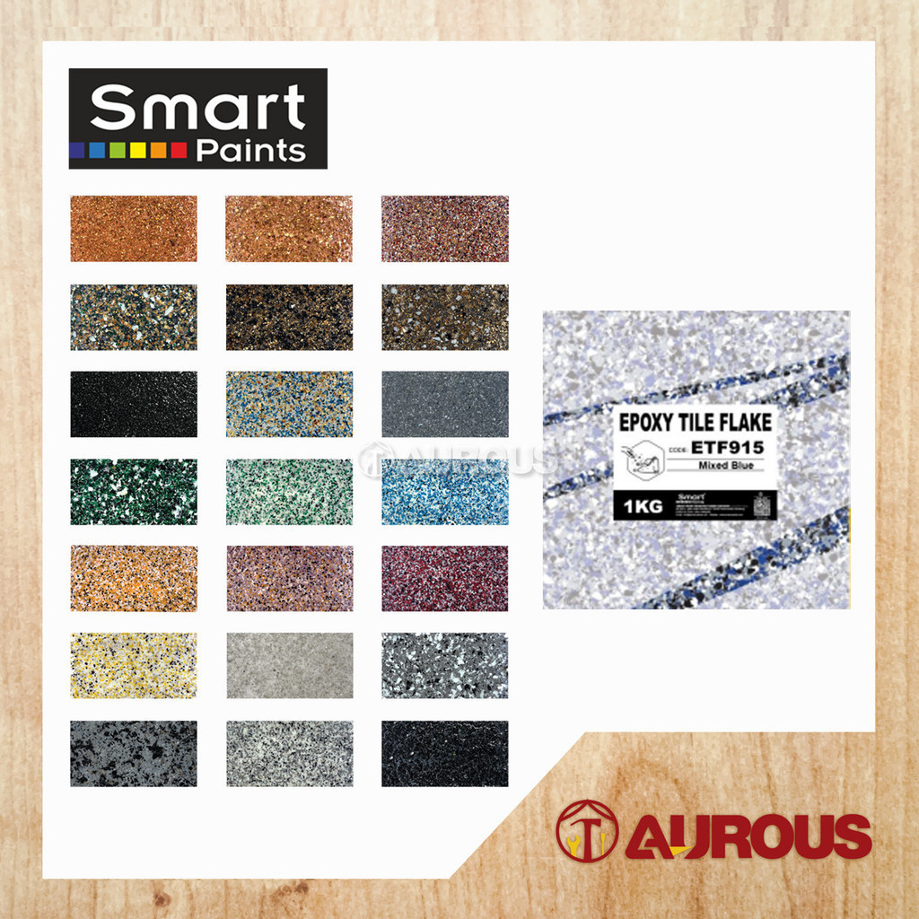 SMART EPOXY TILE FLAKE POWDER (1KG) | Shopee Malaysia
