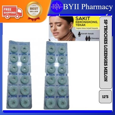SP TROCHE THROAT LOZENGES 12'S | Shopee Malaysia