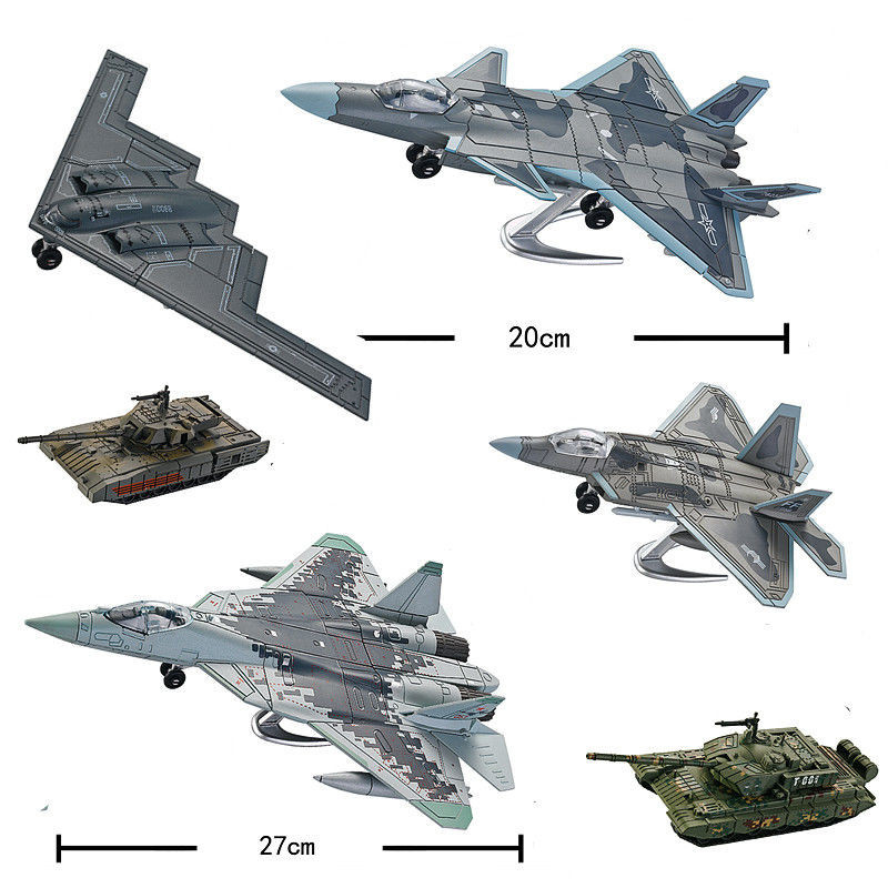 Thing Model Fighter su57 Su 57 Airplane B2 Assembled J-20 Building ...