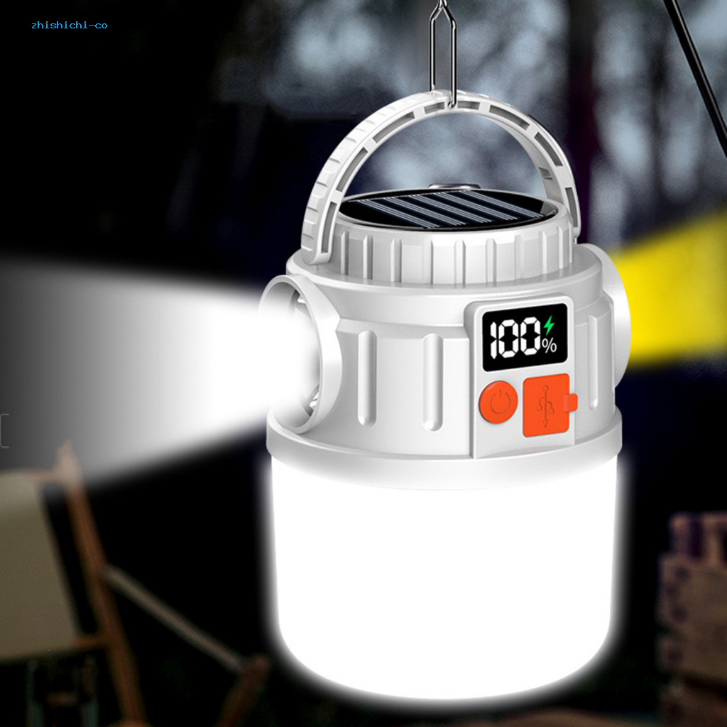 ZS* Solar-powered Camping Light Multi-mode Camping Light Portable Solar ...