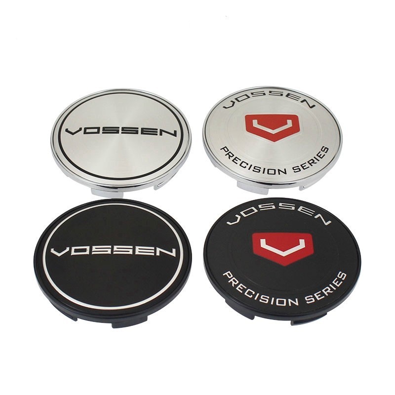Zewan NEW Upgrade 1pcs 68MM Center Caps VOSSEN Emblem Badge Wheel ...
