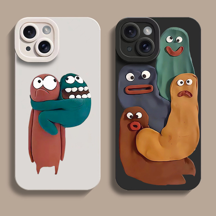Plasticine Monster Case For Honor 10t 10x 10 20 Lite 8a 2022 X9a X9b X9