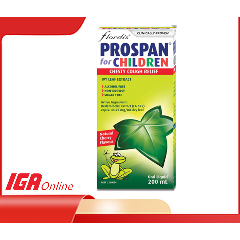 [EXP 08/2025] Australia Import Bio Revive Prospan for Children Chesty ...