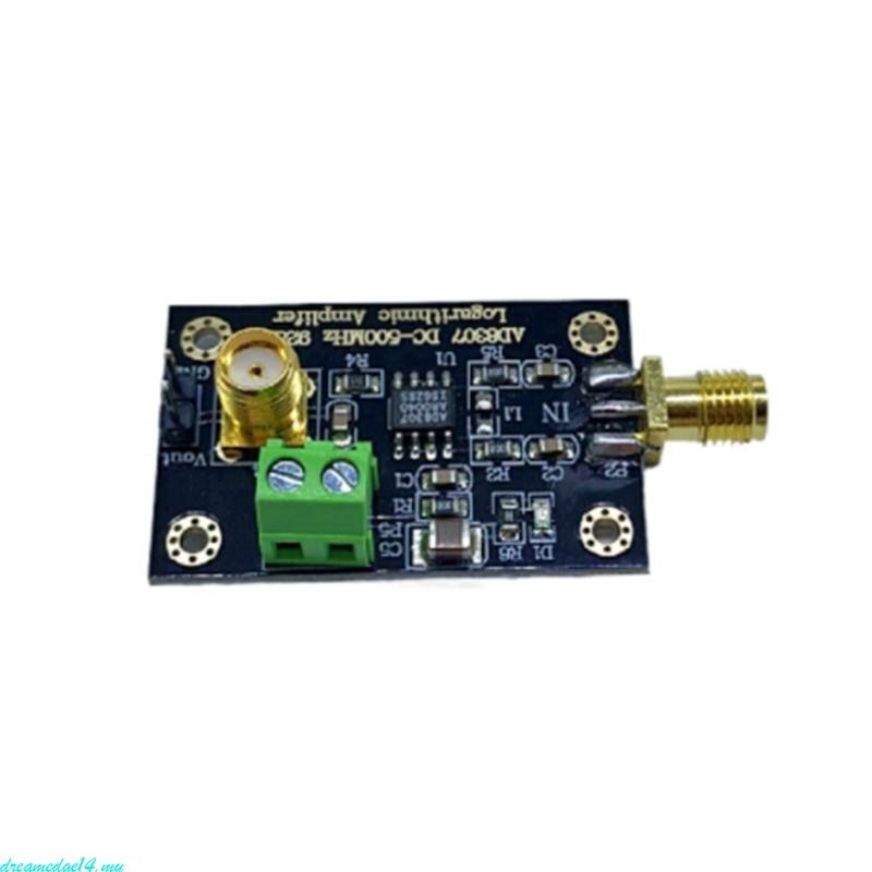 dreamedge14 DC5V 500MHz Power RF Log Amplifier Board AD8307 RF Logarithmic Detector Module ...
