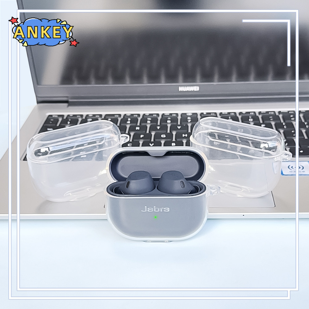 for Jabra Elite 10 Gen 2 , Elite 8 Active Silicone Rubber Clear Cases ...