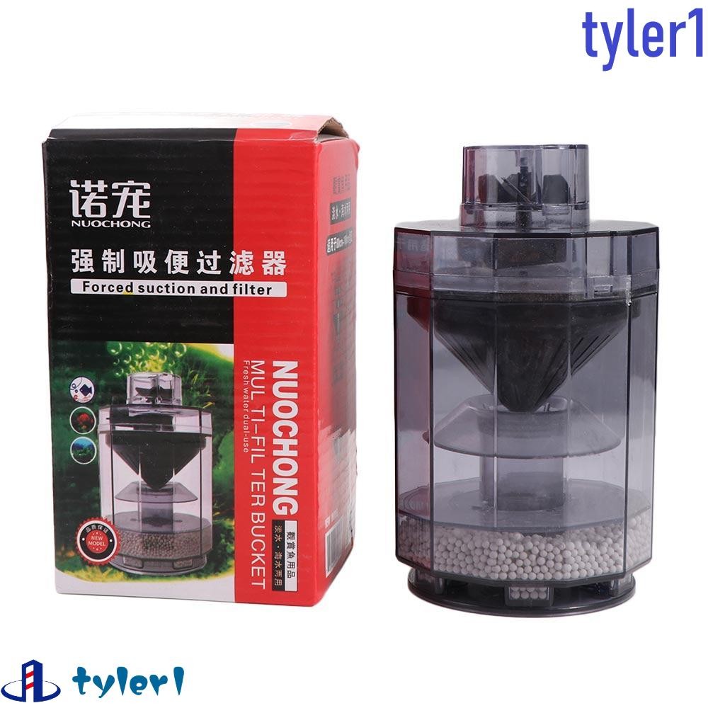 TYLER1 Fish Poop Collector, Automatic Plastic Fish Stool Suction ...