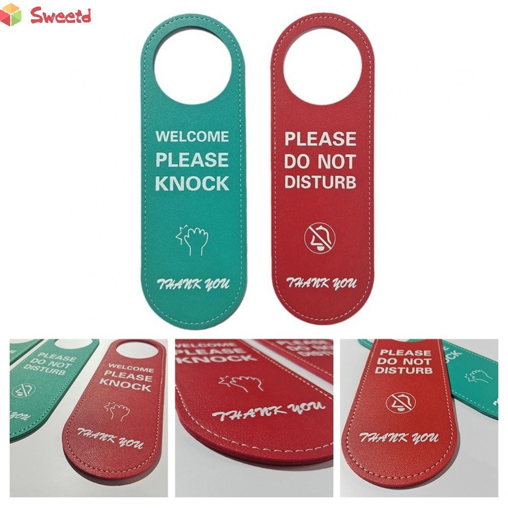 【SWTDRM】Stylish 24CM Leather Do Not Disturb Sign for Professional ...