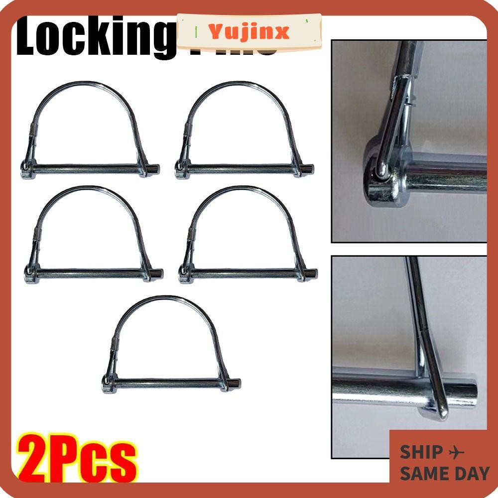 YUJINX 2Pcs Locking Pins, Garden Tools Parts Galvanized Tubular Folding ...
