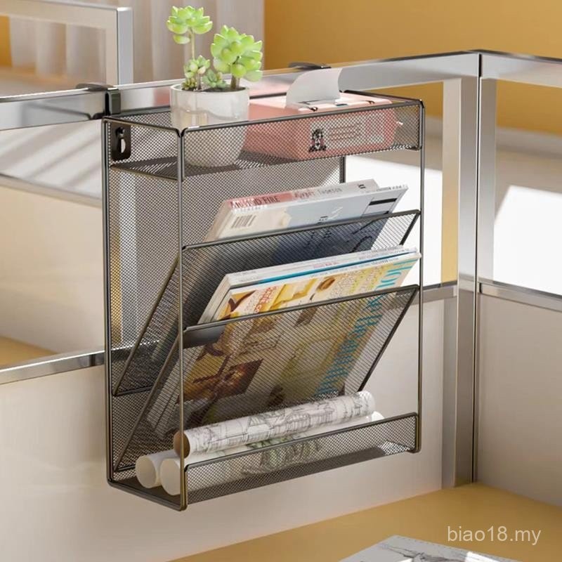 Hanging Desk Shelf Construction Position Simple Bookshelf Office ...