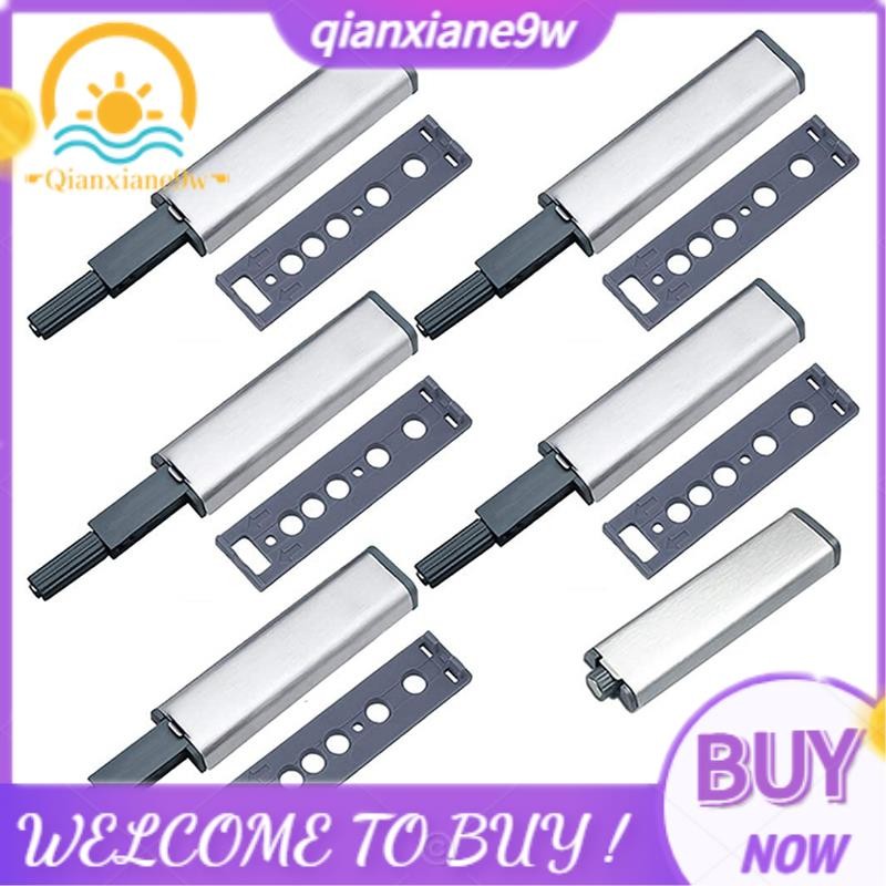 Push Latches for Cabinets 6 Pack Push to Open Cabinet Hardware Push ...