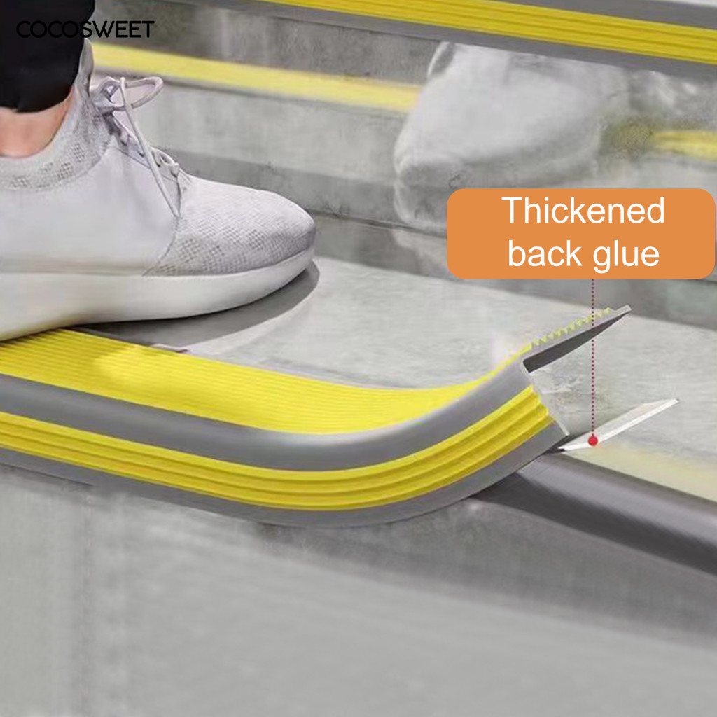 COCO L-shaped Stair Edge Tread Non-slip Stair Nosing Protector Non-slip ...