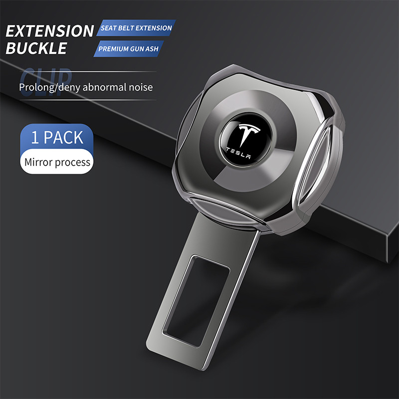 Tesla Car seat belt buckle extender, safety belt buckle fixing insert ...